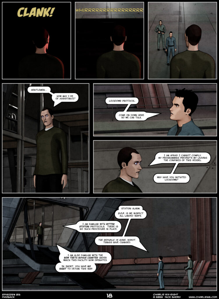 Ep 13 – Page 18-20 - Charlie Six Eight