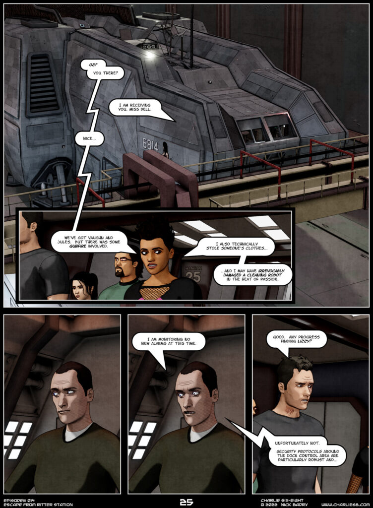 Ep 14 – Page 25-28 - Charlie Six Eight
