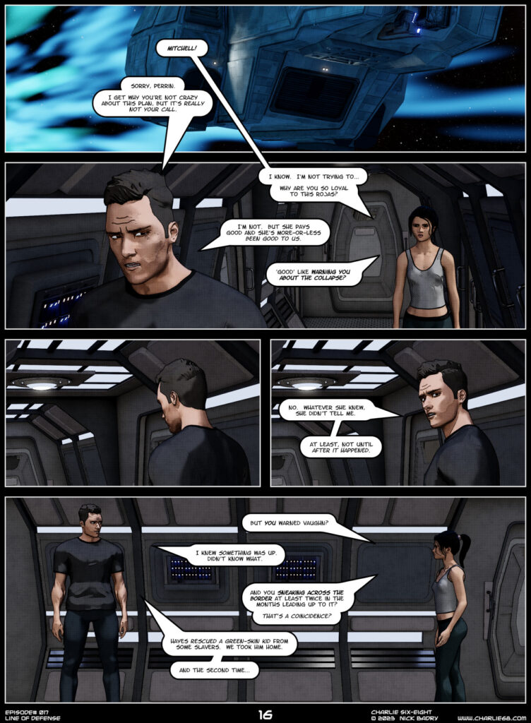 Ep 17 – Page 16-17 - Charlie Six Eight