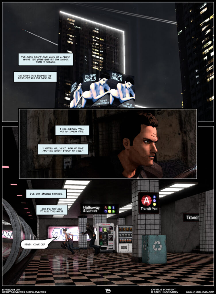 Ep 19 – Page 13-15 - Charlie Six Eight